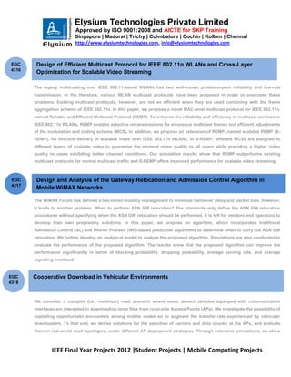 Ieee projects 2012 2013 - Mobile Computing | PDF | Computer Networking ...