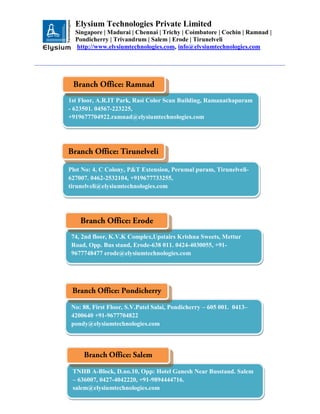 Final Year IEEE Project 2013-2014 - Web Services Project Title and ...