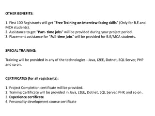 Ieee projects @ squaresoft technologies. | PPTX | Technology & Computing