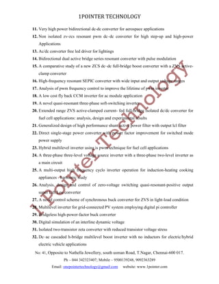 FINAL YEAR PROJECTS FOR CSE | PDF