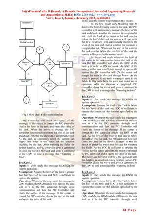 Ieeepro techno solutions 2013 ieee embedded project autonomous solar powered irrigation system | PDF