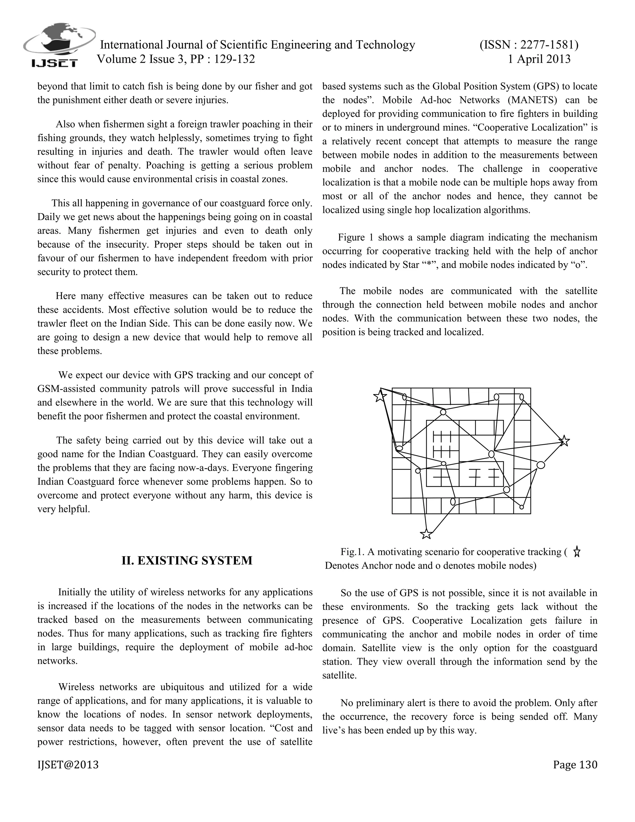 Ieeepro techno solutions 2013 ieee embedded project deep sea fishermen partol system for costal ...