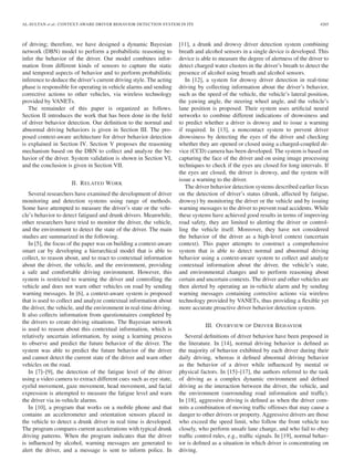 Ieeepro techno solutions 2013 ieee embedded project driver behavior | PDF