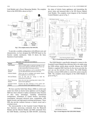 Ieeepro techno solutions 2014 ieee embedded project - power outlet system for home power ...