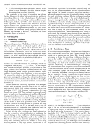 Ieeepro techno solutions 2014 ieee java project - a hyper-heuristic scheduling | PDF