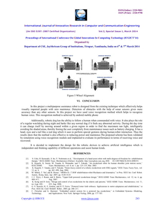 Ieeepro techno solutions embedded ieee project - voice recognition robot for visually impaired | PDF