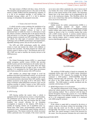 Ieeepro techno solutions ieee 2013 embedded project vehicle monitoring and theft prevention ...