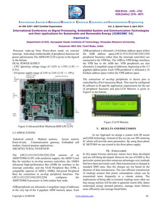 Ieeepro techno solutions ieee 2014 embedded project gsm based automatic energy meter system with ...