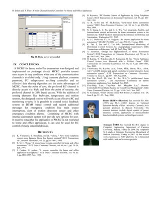 Ieeepro techno solutions ieee embedded project - multi channel remote controller | PDF