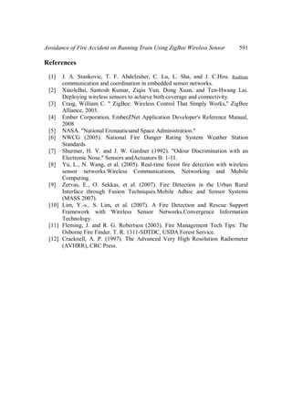 Ieeepro techno solutions ieee embedded project zigbee wsn - train | PDF