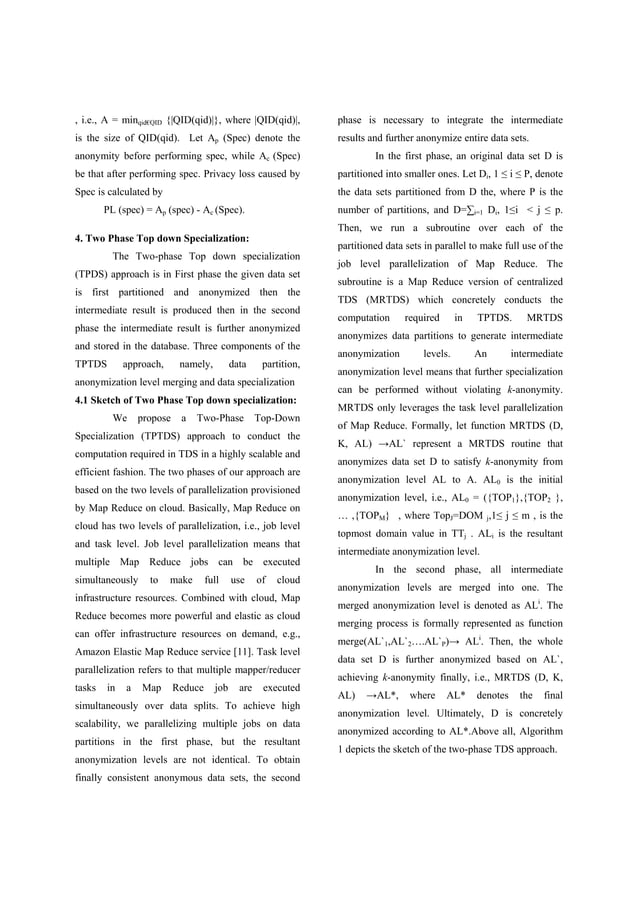 Ieeepro Techno Solutions Ieee Java Project Generalized Approach For Data 1866
