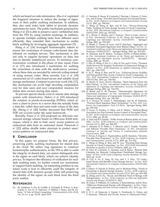 Ieeepro techno solutions ieee java project - oruta privacy-preserving public auditing | PDF