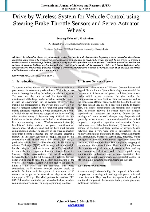 Ieeepro techno solutions ieee 2014 embedded prokect emb base paper 43 | PDF