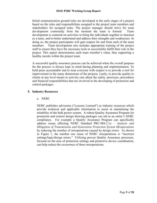 IEEE PSRC - Quality Assurance for Protection and Control Design | PDF