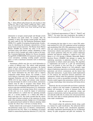 Pedestrian Density Based Path Recognition and Risk Prediction for Autonomous Vehicles | PDF
