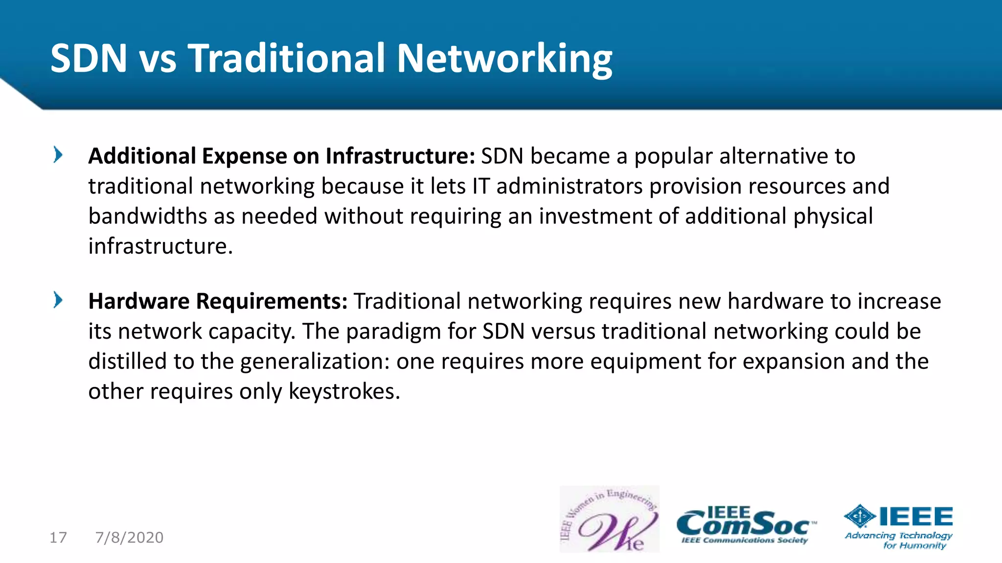 Software Defined Networking Networking Traditional Networking Sdn Benefits Pptx Computer
