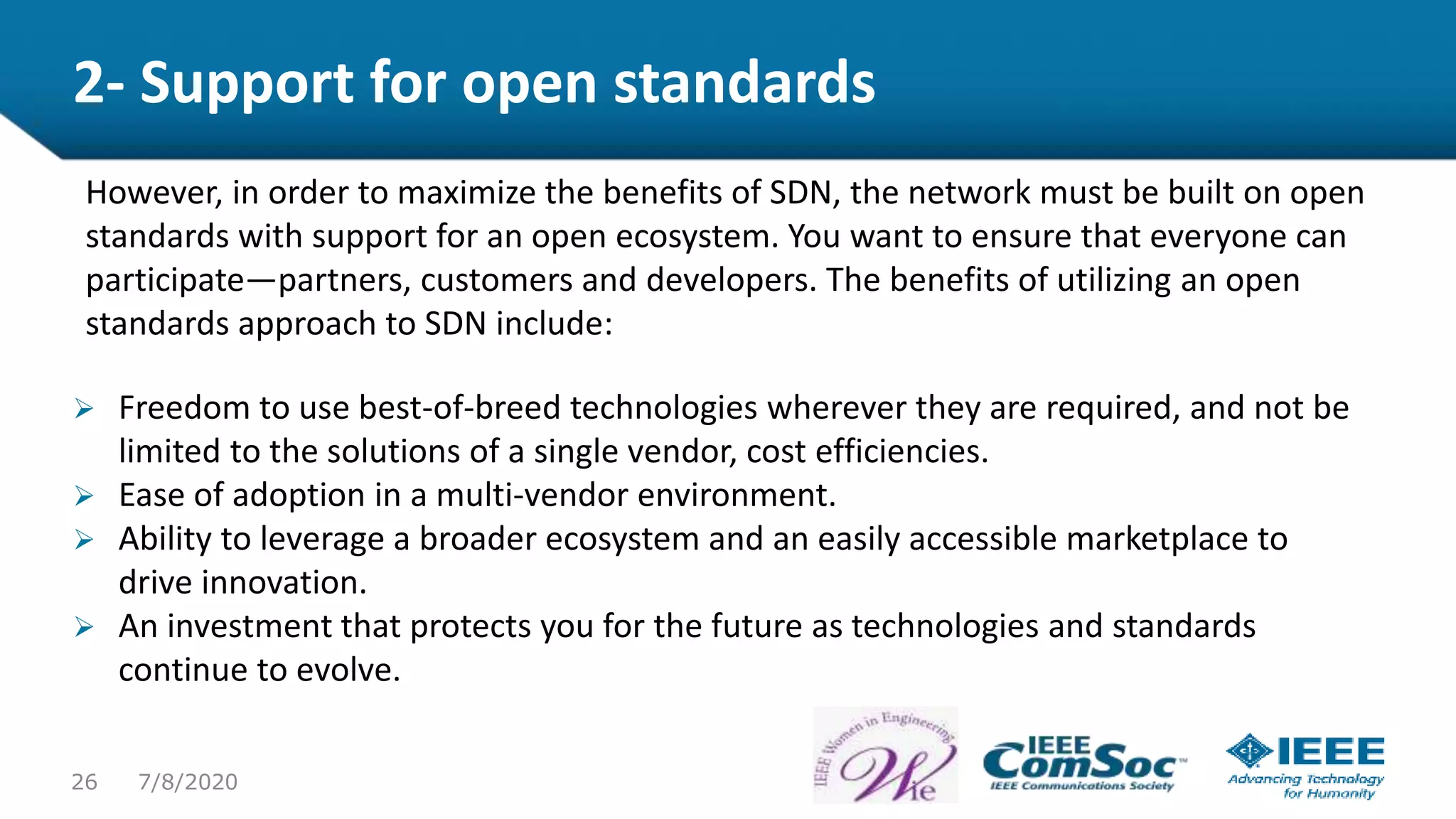 Software Defined Networking Networking Traditional Networking Sdn Benefits Pptx Computer