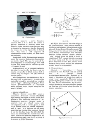 IEEE report on Advanced Sensor | PDF