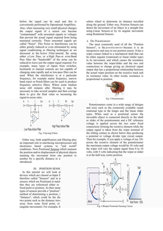 IEEE report on Advanced Sensor | PDF