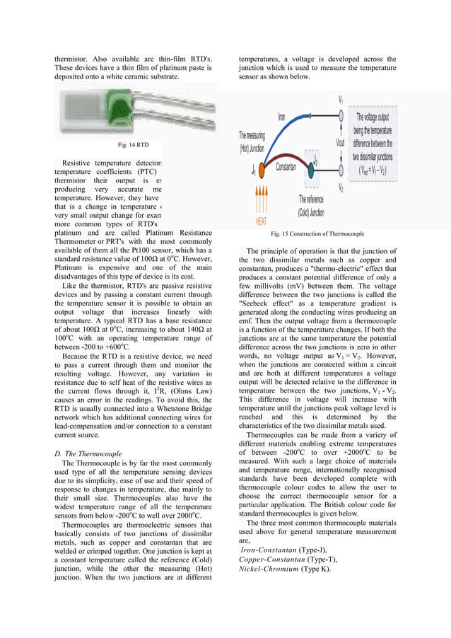 IEEE report on Advanced Sensor | PDF