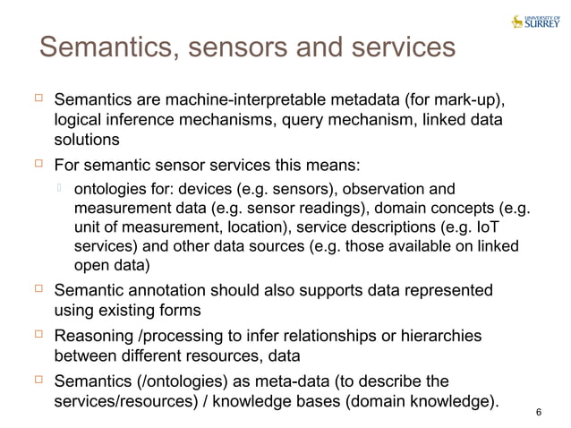 Semantic Sensor Service Networks | PPT