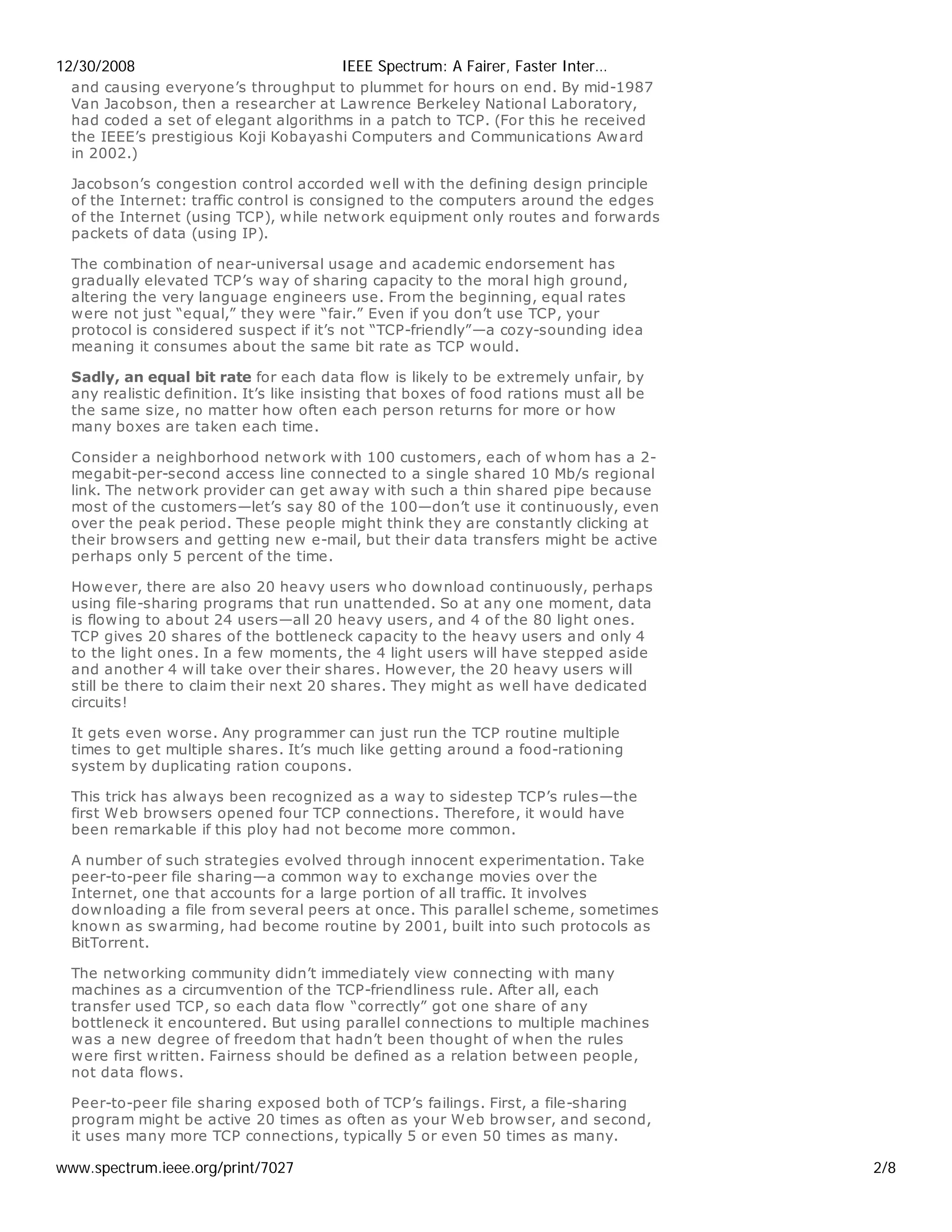 BitTorrent Protocol | PDF