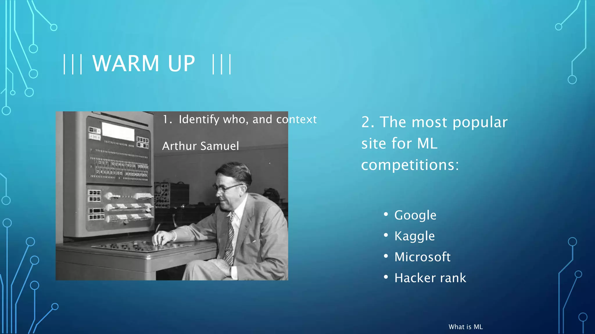 Machine learning in the Indian Context - IEEE talk at SRM Institute | PPT