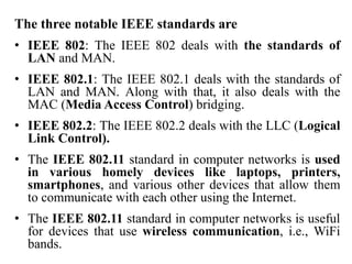 Introduction to IEEE STANDARDS and its different types.pptx