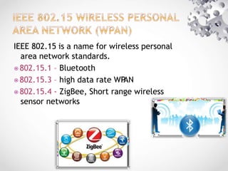 Data Communications and Networks IEEE standards | PPTX