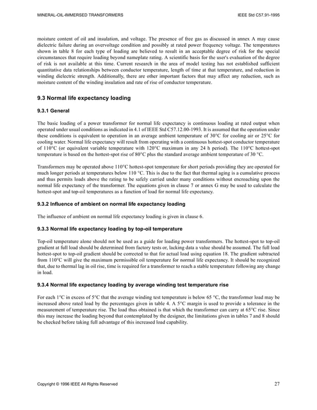 - IEEE Std C57.91-1995 | PDF | Sexual Conditions | Sexual Health