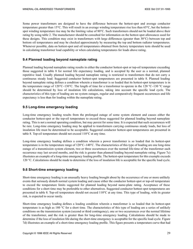 - IEEE Std C57.91-1995 | PDF