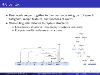 Natural Language Processing for Tamil and Sinhala | PDF