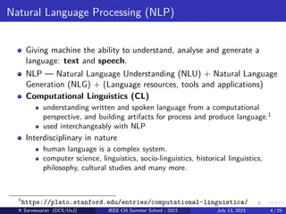 Natural Language Processing for Tamil and Sinhala | PDF