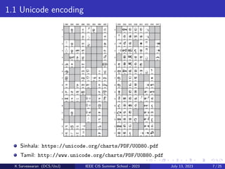 Natural Language Processing for Tamil and Sinhala | PDF