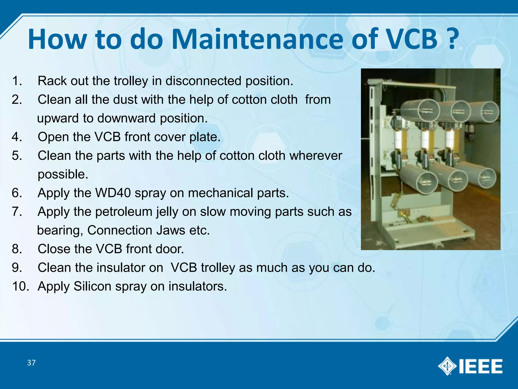 MV Switchgear from IEEE | PPTX