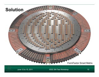 IEEE SWTW 2011 Probe Card Cost Drivers - Ira Feldman | PDF