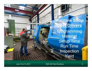 IEEE SWTW 2011 Probe Card Cost Drivers - Ira Feldman | PDF