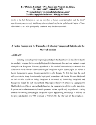 Ieee transactions on image processing | DOCX | 3-D Graphics | Computer Software and Applications