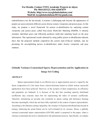 Ieee transactions on image processing | PDF