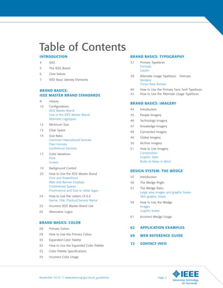 Ieee visual guidelines | PDF