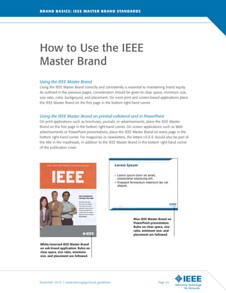 Ieee visual guidelines | PDF
