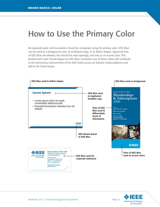 Ieee visual guidelines | PDF