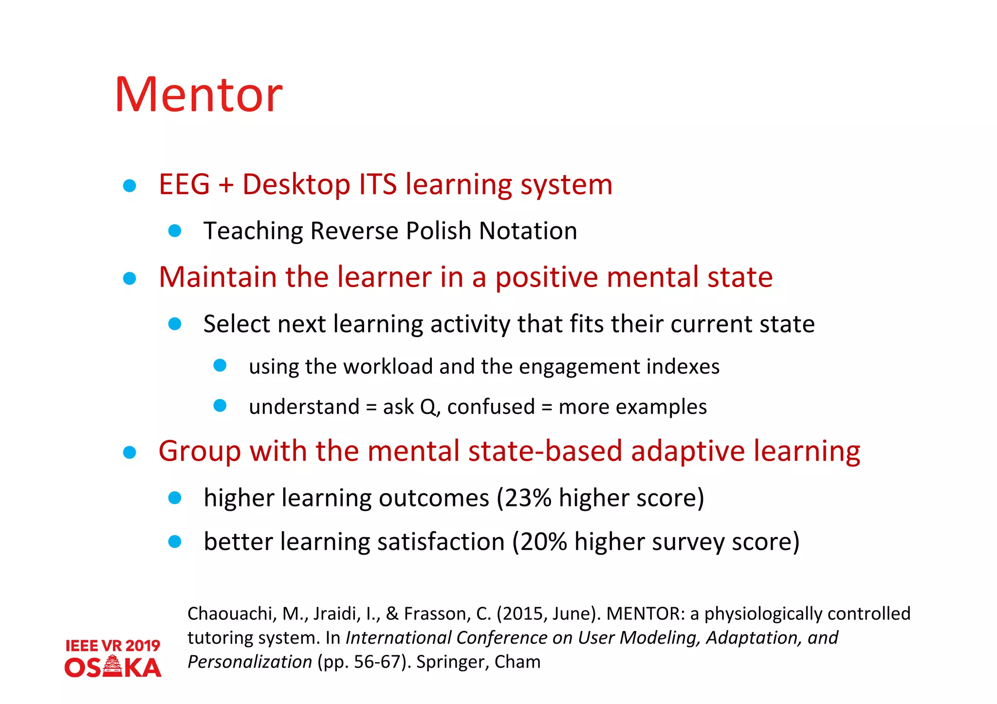 EEG Adaptive Training for VR | PDF
