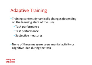 EEG Adaptive Training for VR | PDF