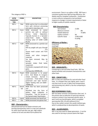 Ieee waste to electrical energy | DOC