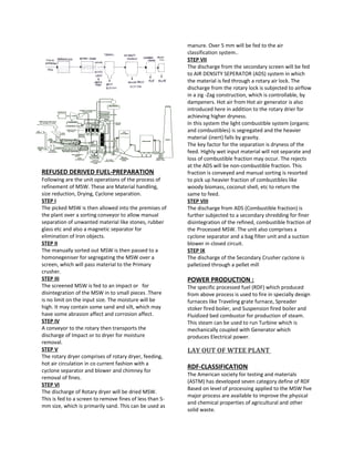 Ieee waste to electrical energy | PDF