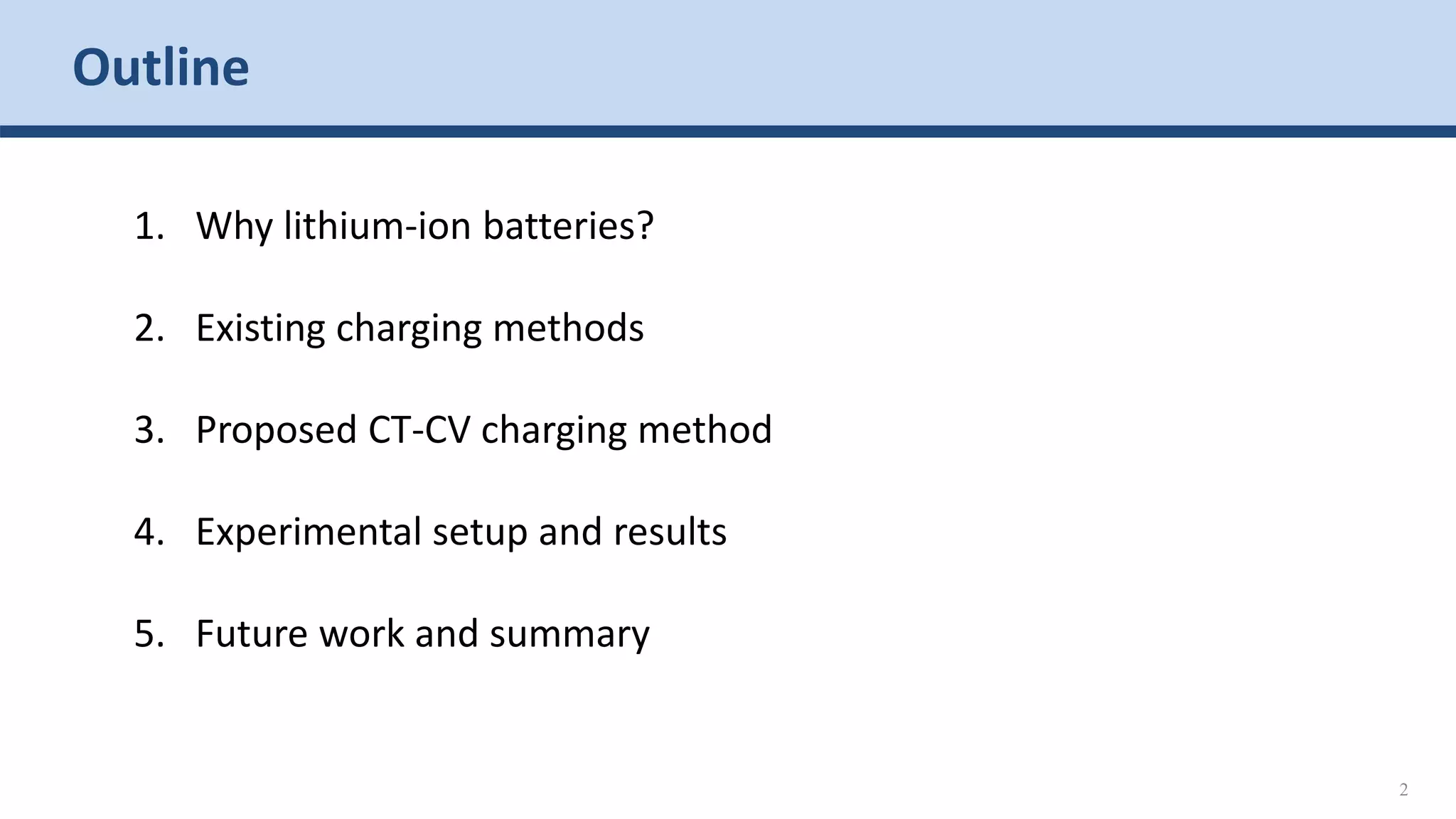 Constant Temperature Constant Voltage (CT-CV) Charging Technique for ...