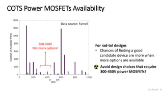Designing Radiation Tolerant Power Supplies Using COTS Components | PDF