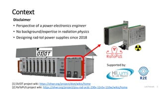 Designing Radiation Tolerant Power Supplies Using COTS Components | PDF