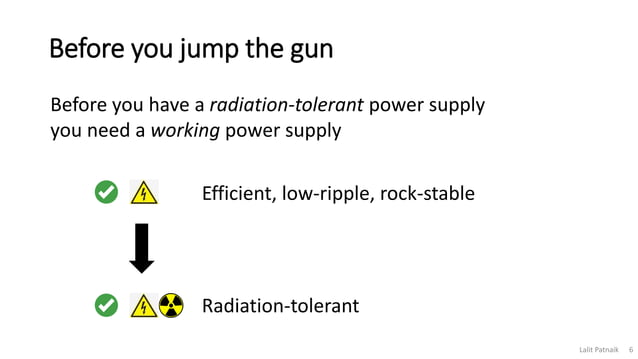Designing Radiation Tolerant Power Supplies Using COTS Components | PDF ...